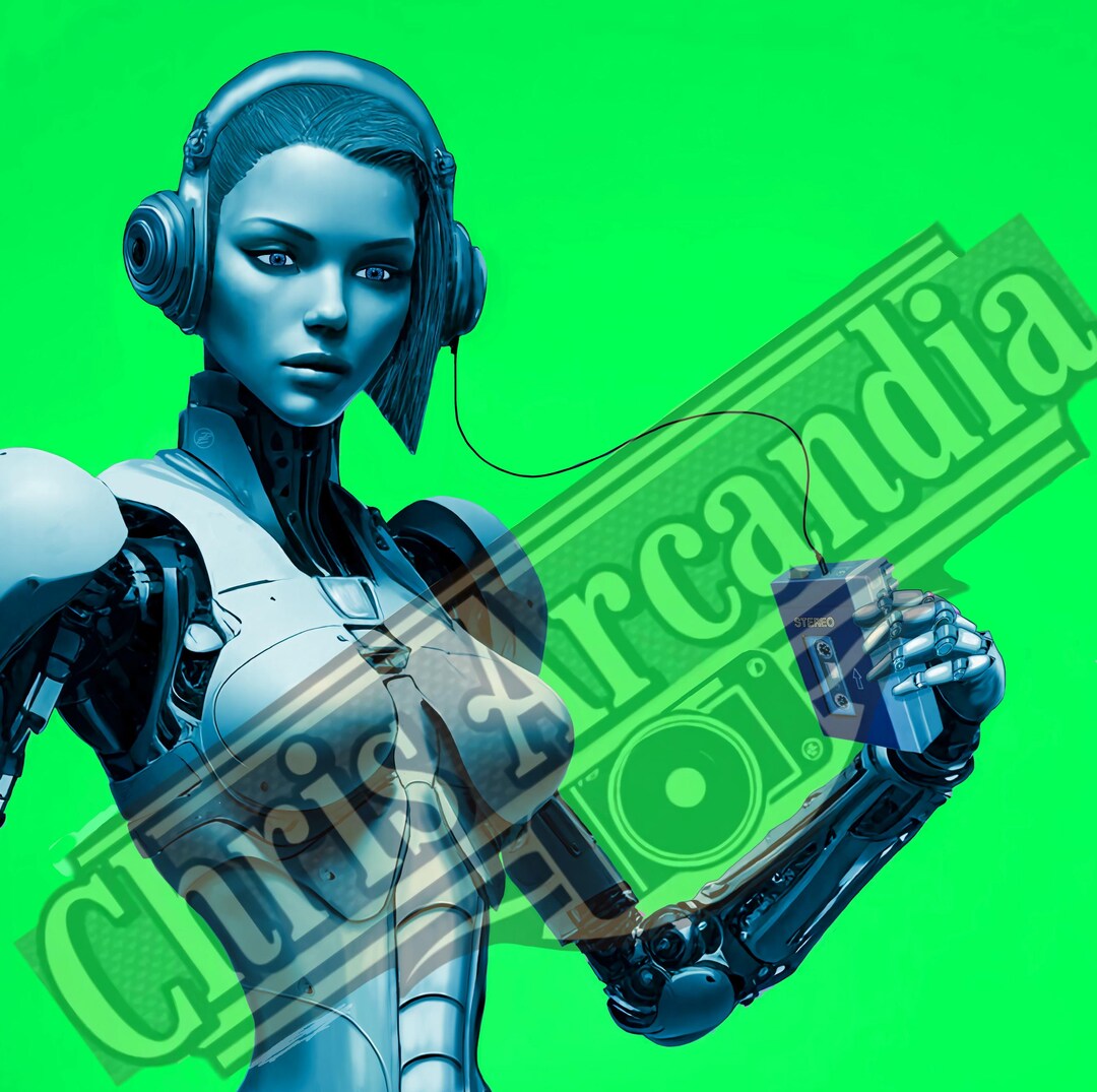 Lot 5 Original Cliparts, Illustrations and Photos, Robots, 1980 ...