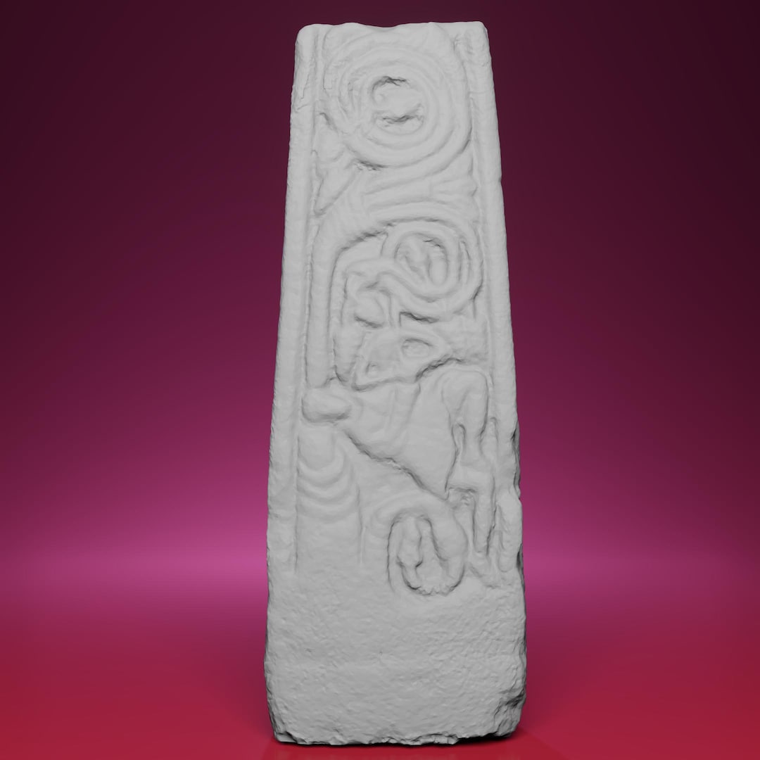 3D Printed Sheffield Anglo-saxon Cross Shaft – Inspired by the British ...