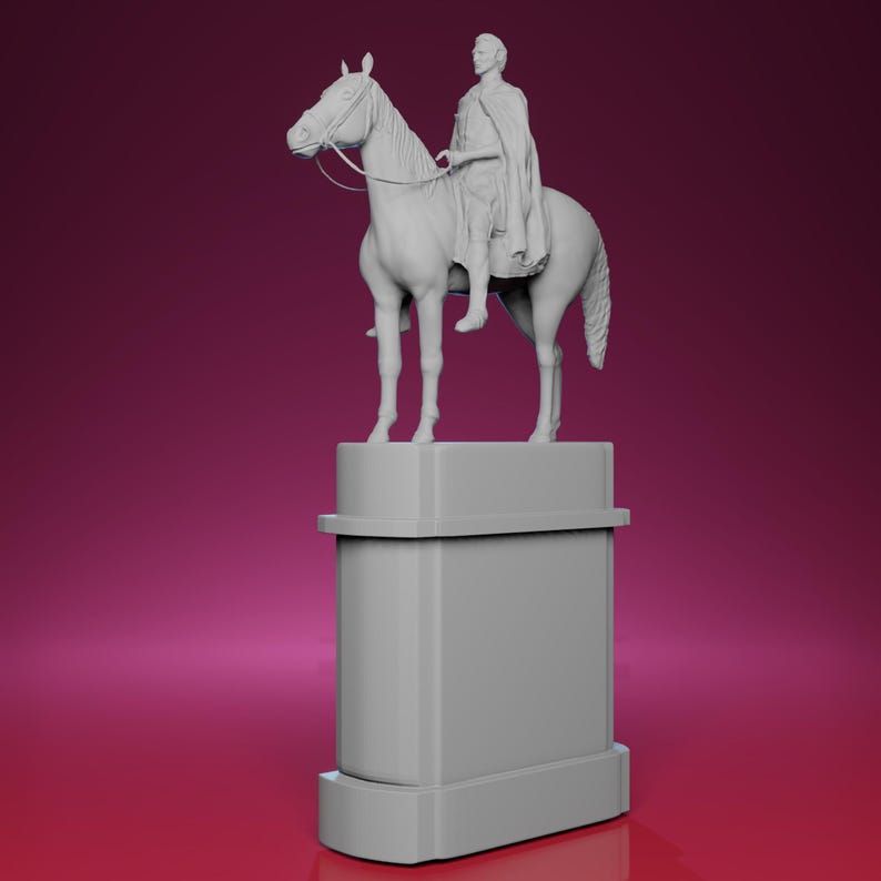 3D Printed Duke of Wellington Statue – Inspired by Bank Junction ...