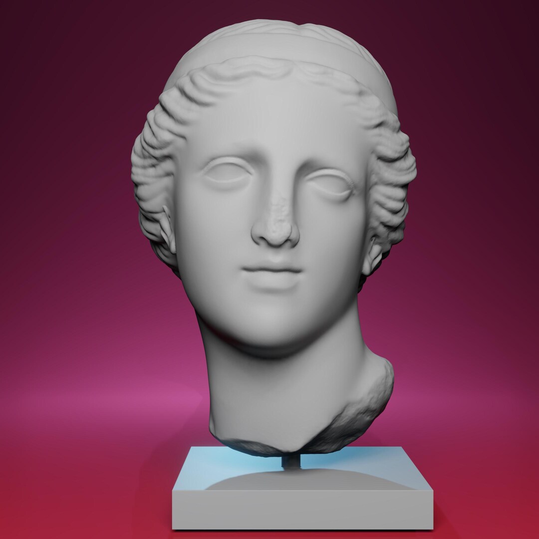 3D Printed Venus De Capua Head – Inspired by London in the United ...