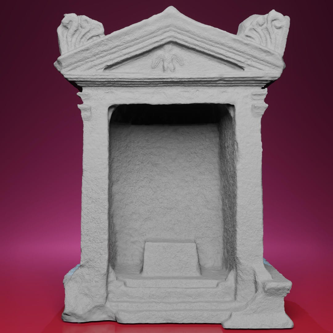 3D Printed Roman Tufa Lararium – Inspired by Christie’s in London - Etsy