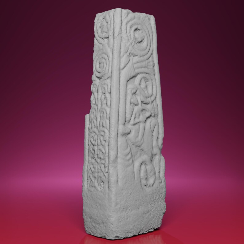3D Printed Sheffield Anglo-saxon Cross Shaft – Inspired by the British ...