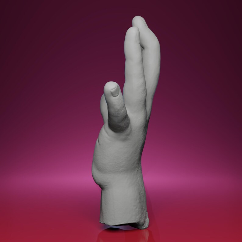 3D Printed Hand of the Genius of Liberty – Inspired by La Marseillaise ...