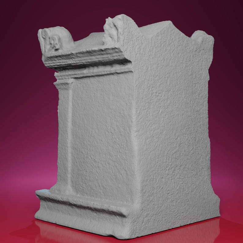 3D Printed Roman Tufa Lararium – Inspired by Christie’s in London - Etsy