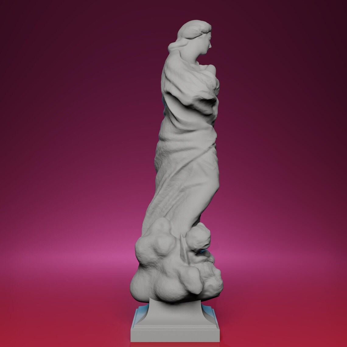 3D Printed the Immaculate Conception Sculpture – Inspired by the ...