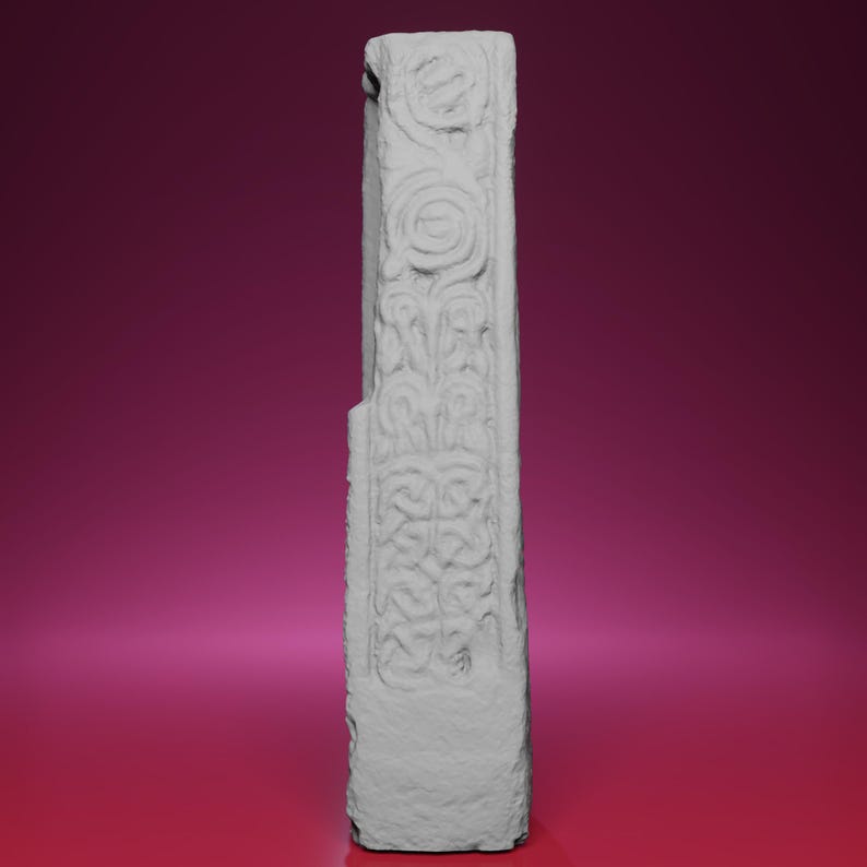 3D Printed Sheffield Anglo-saxon Cross Shaft – Inspired by the British ...