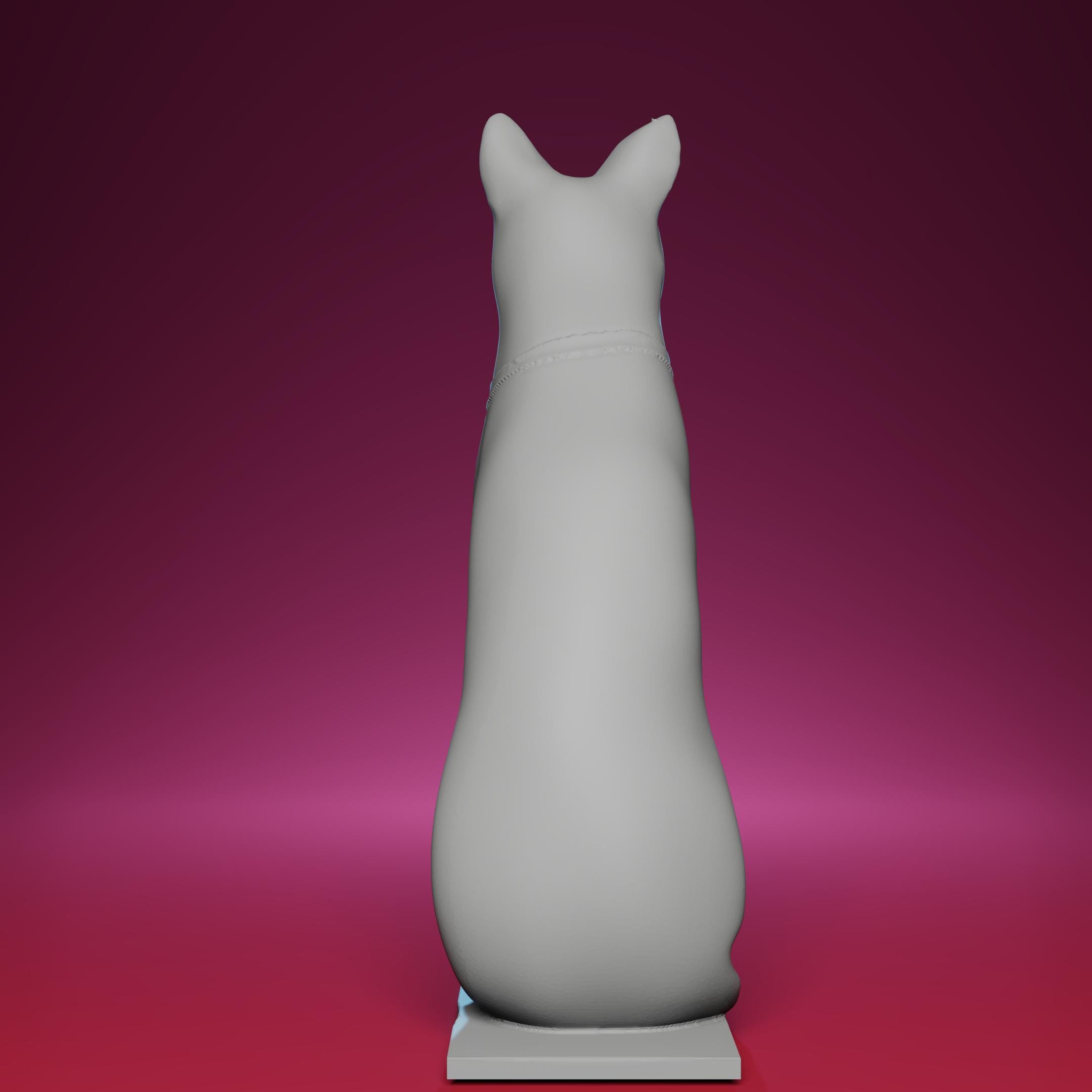 3D Printed Cat Relief – Inspired by Barcelona Sarcophagus Sculpture ...