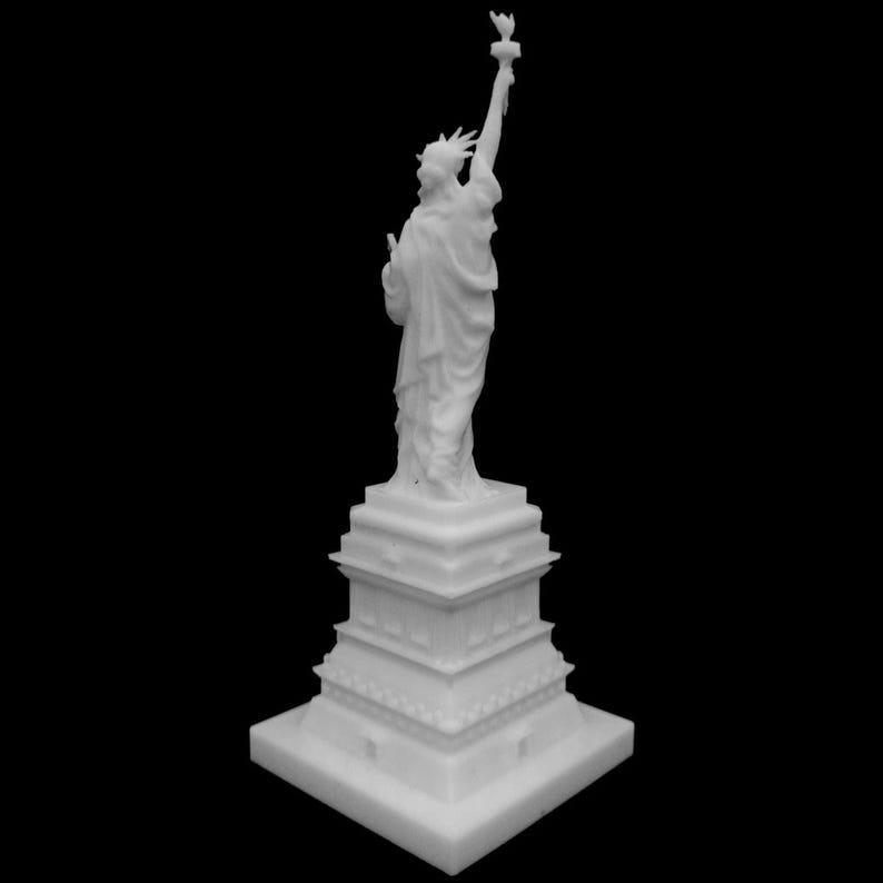 3D Printed Statue of Liberty Model – Inspired by New York Landmark ...