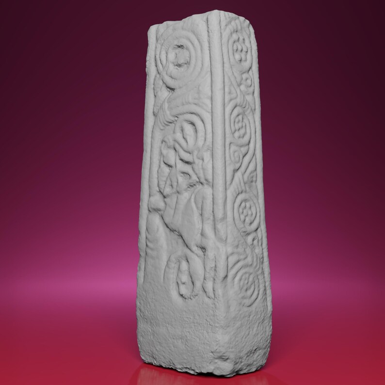 3D Printed Sheffield Anglo-saxon Cross Shaft – Inspired by the British ...