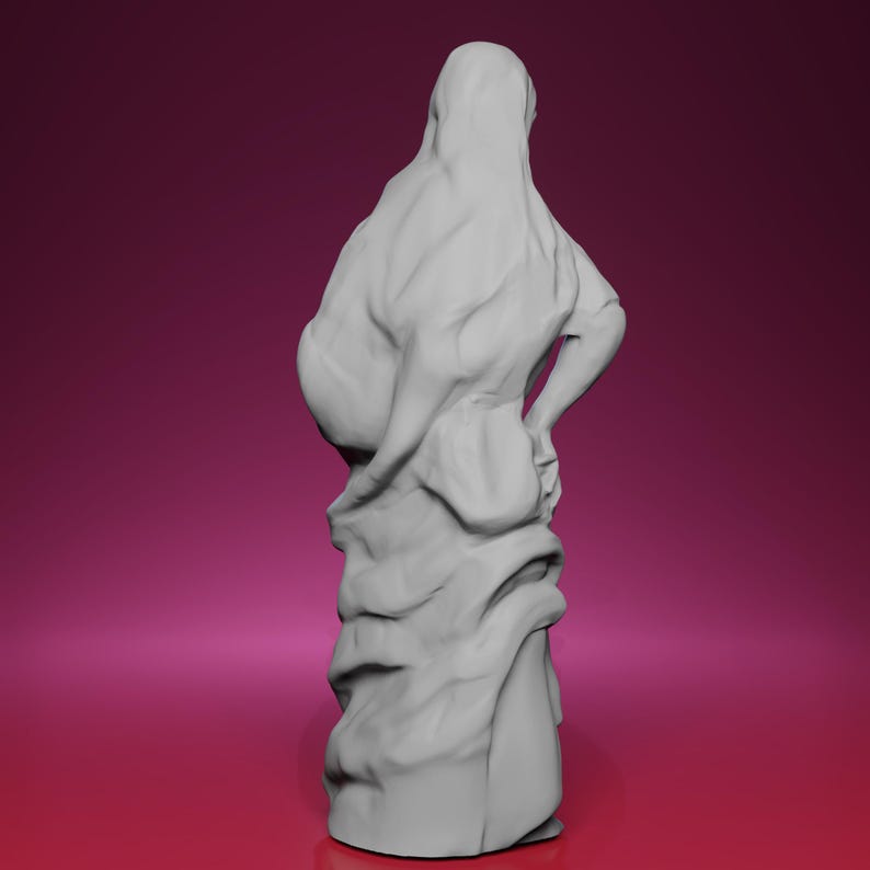 3D Printed Mary Salomé Statue - Inspired by Santa Maria Della Vita ...