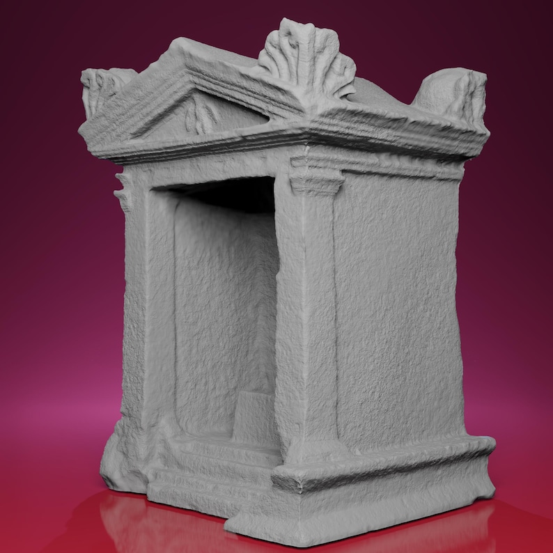 3D Printed Roman Tufa Lararium – Inspired by Christie’s in London - Etsy