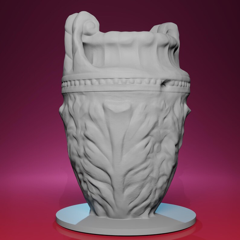 3D Printed Ancient Greek Funerary Vase (crater)- Inspired by Musei ...