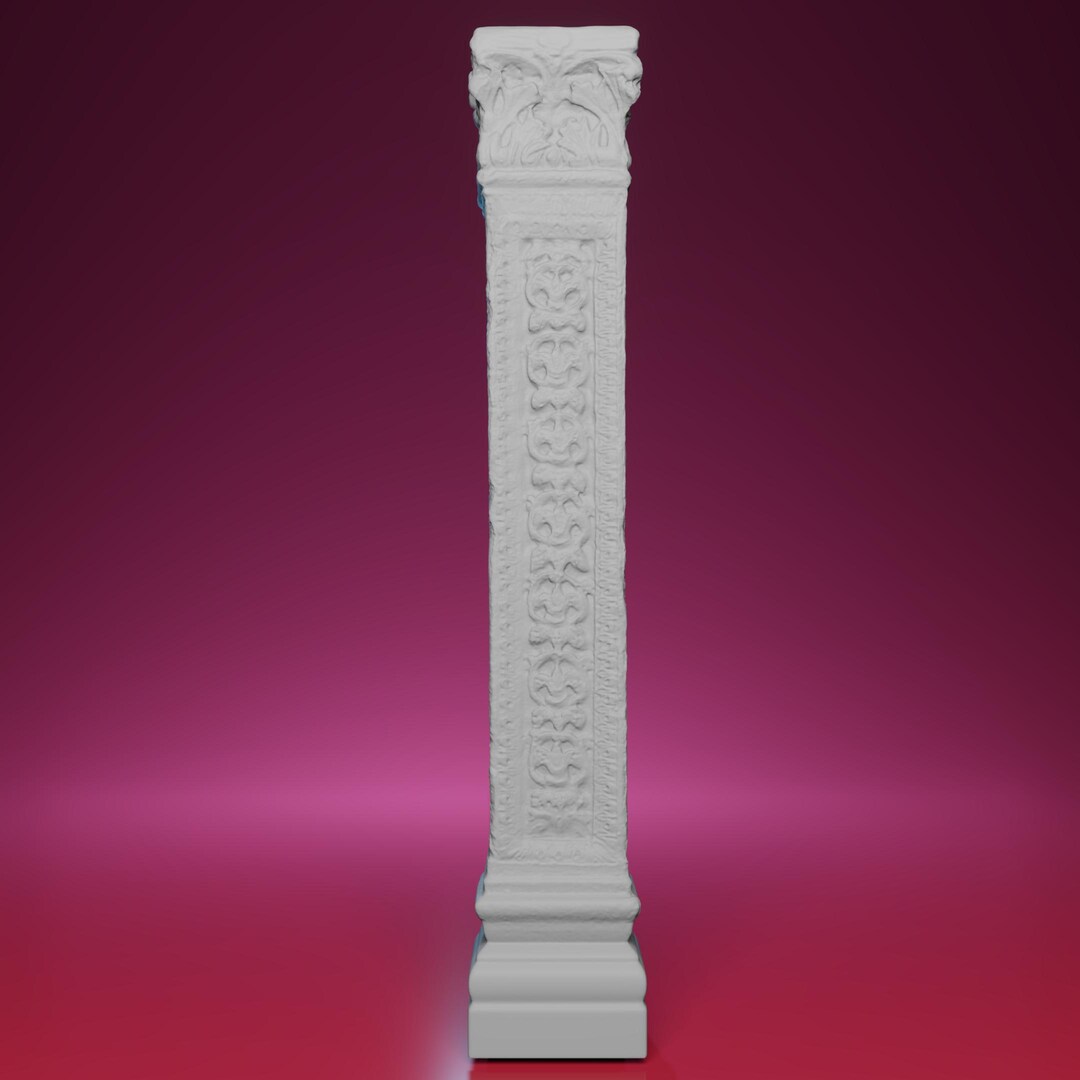 3D Printed Byzantine Column - Inspired by Archaeological Museum of ...