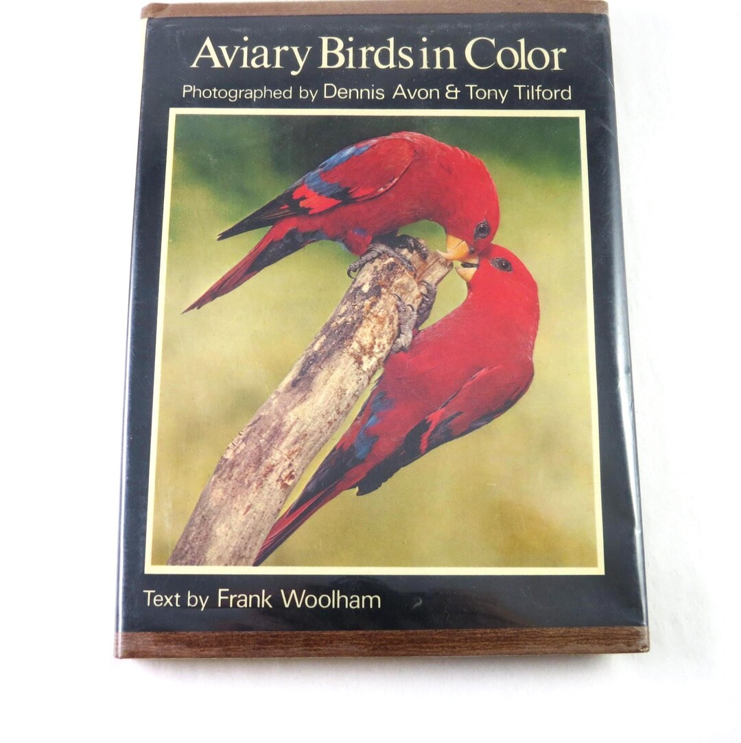 Vintage 1974 Aviary Birds in Color Book, Housing Feeding Breeding - Etsy