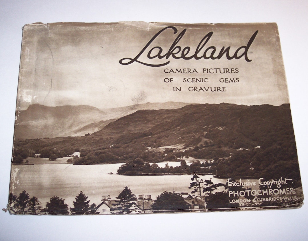 1920s English Countryside Photography Book Sepia Tone Photos of the ...