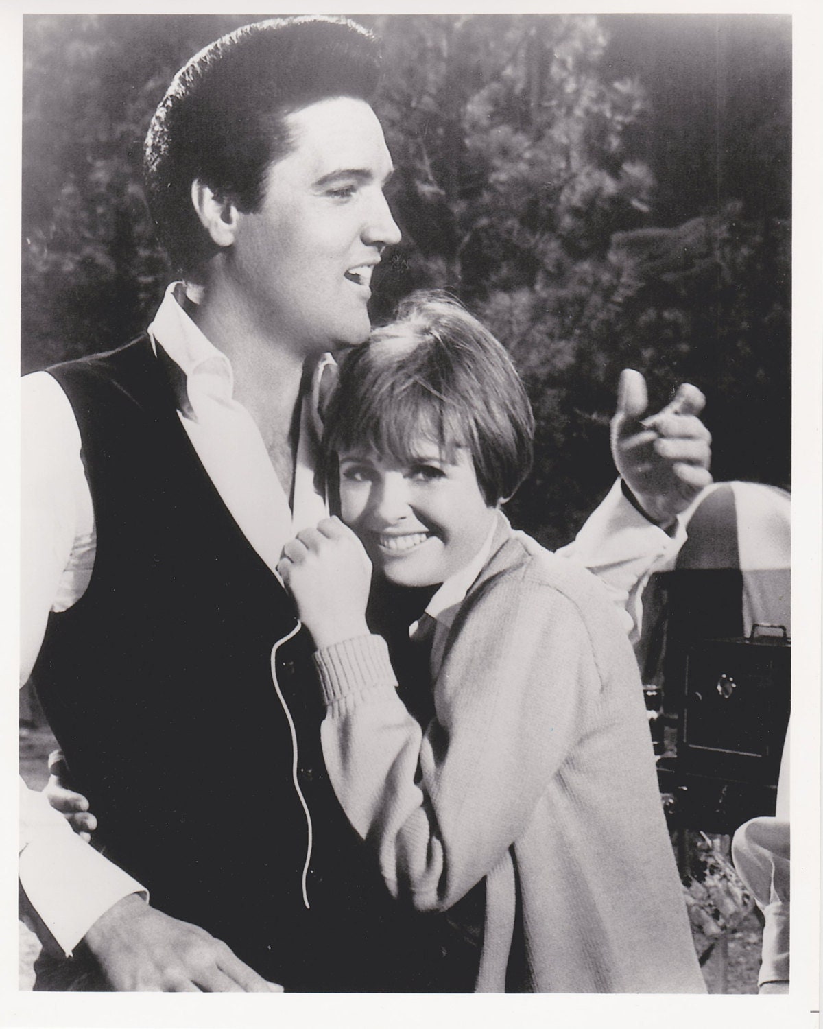 Vintage Elvis Presley Photo Spinout Movie Promo 8x10 Deborah Walley