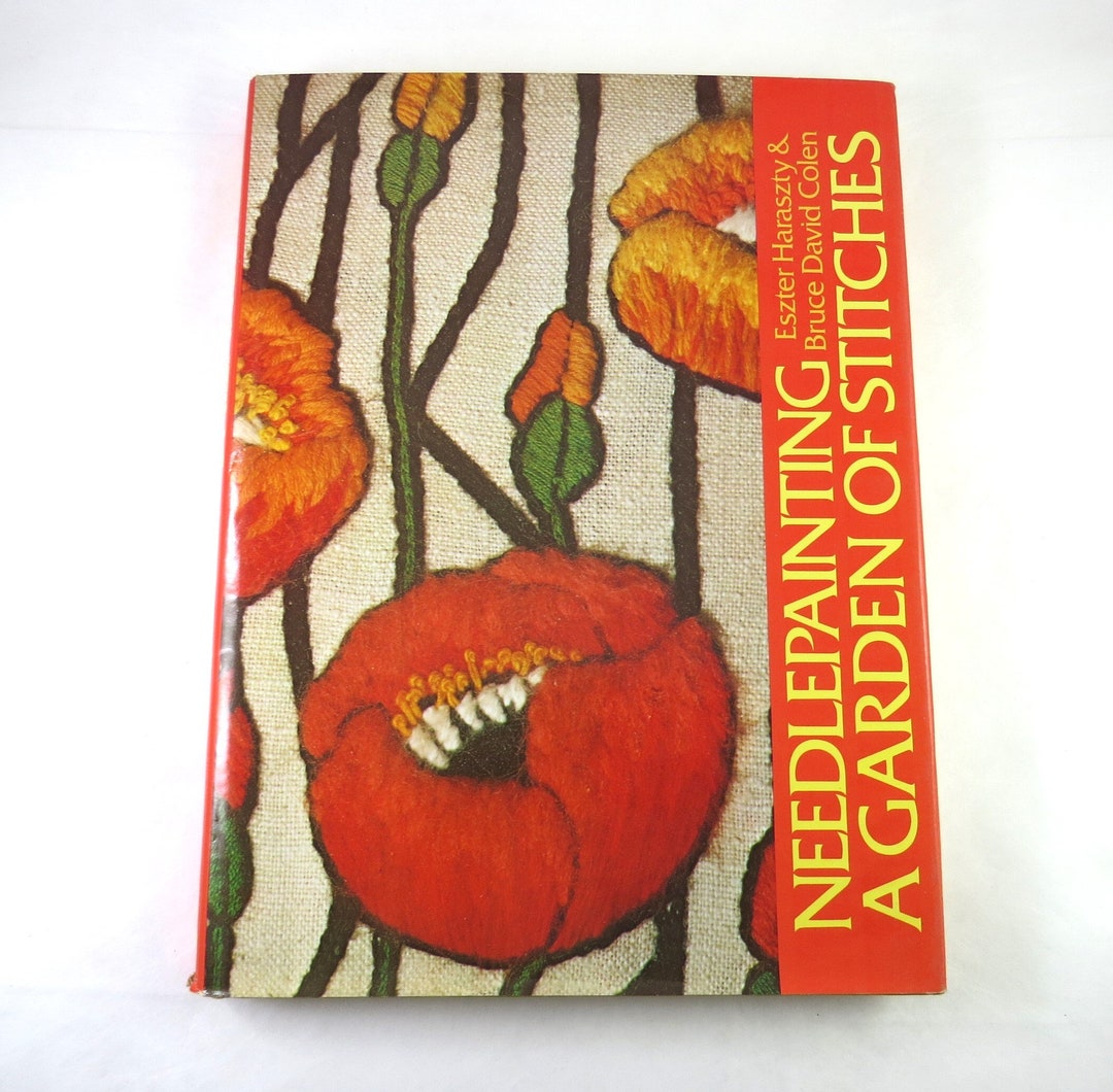 Needlepainting A Garden of Stitches Vintage Crafting Book, Haraszty ...