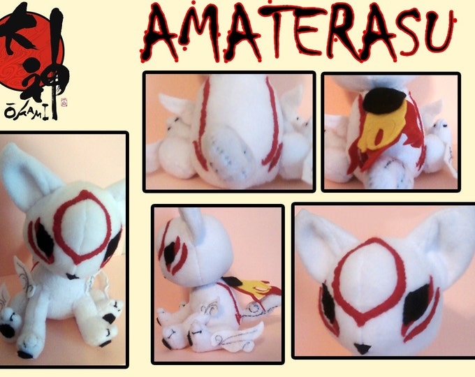 Okami Amaterasu Plush - Etsy