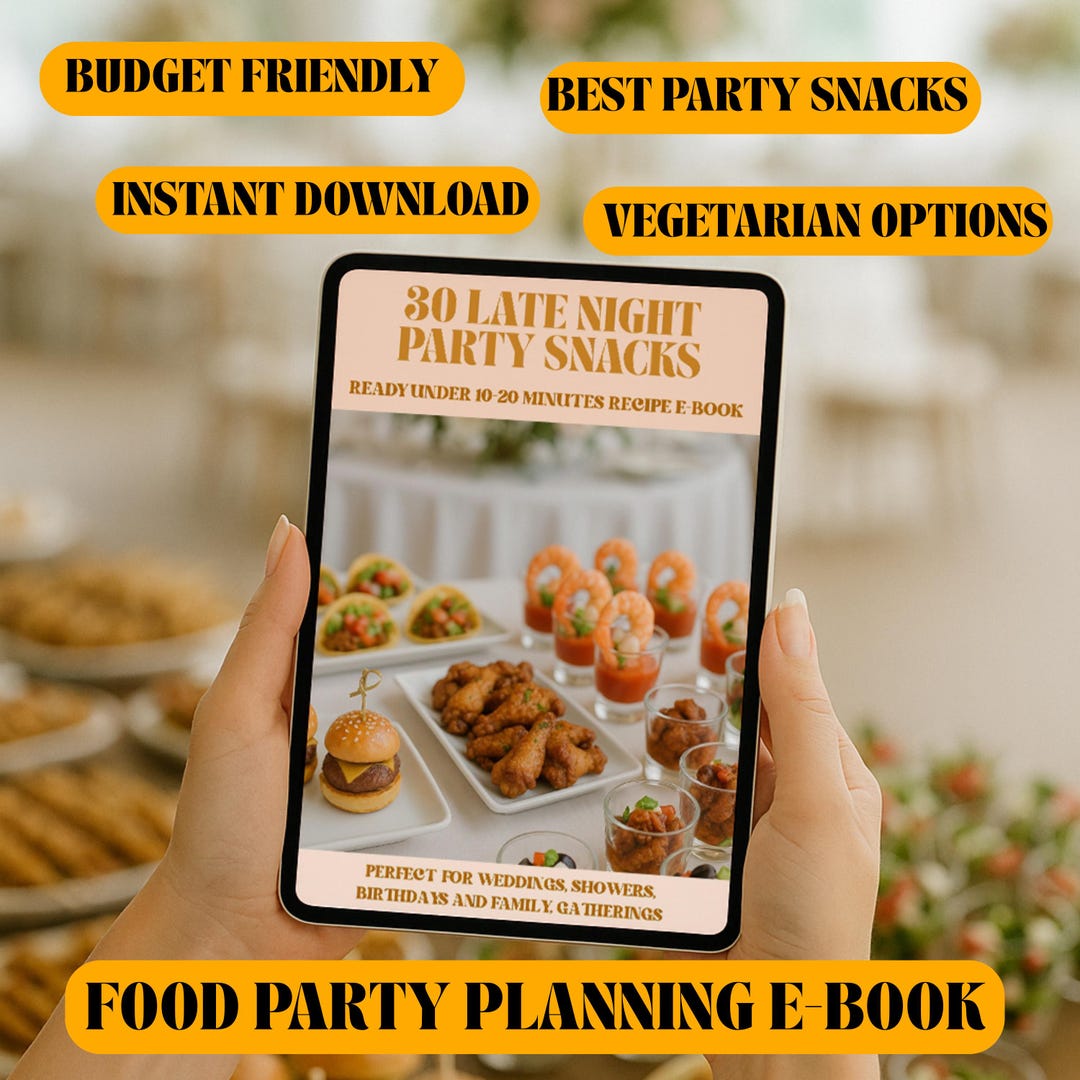 Downloadable Cooking Guide Party Planning Crowd Feeding Solution ...