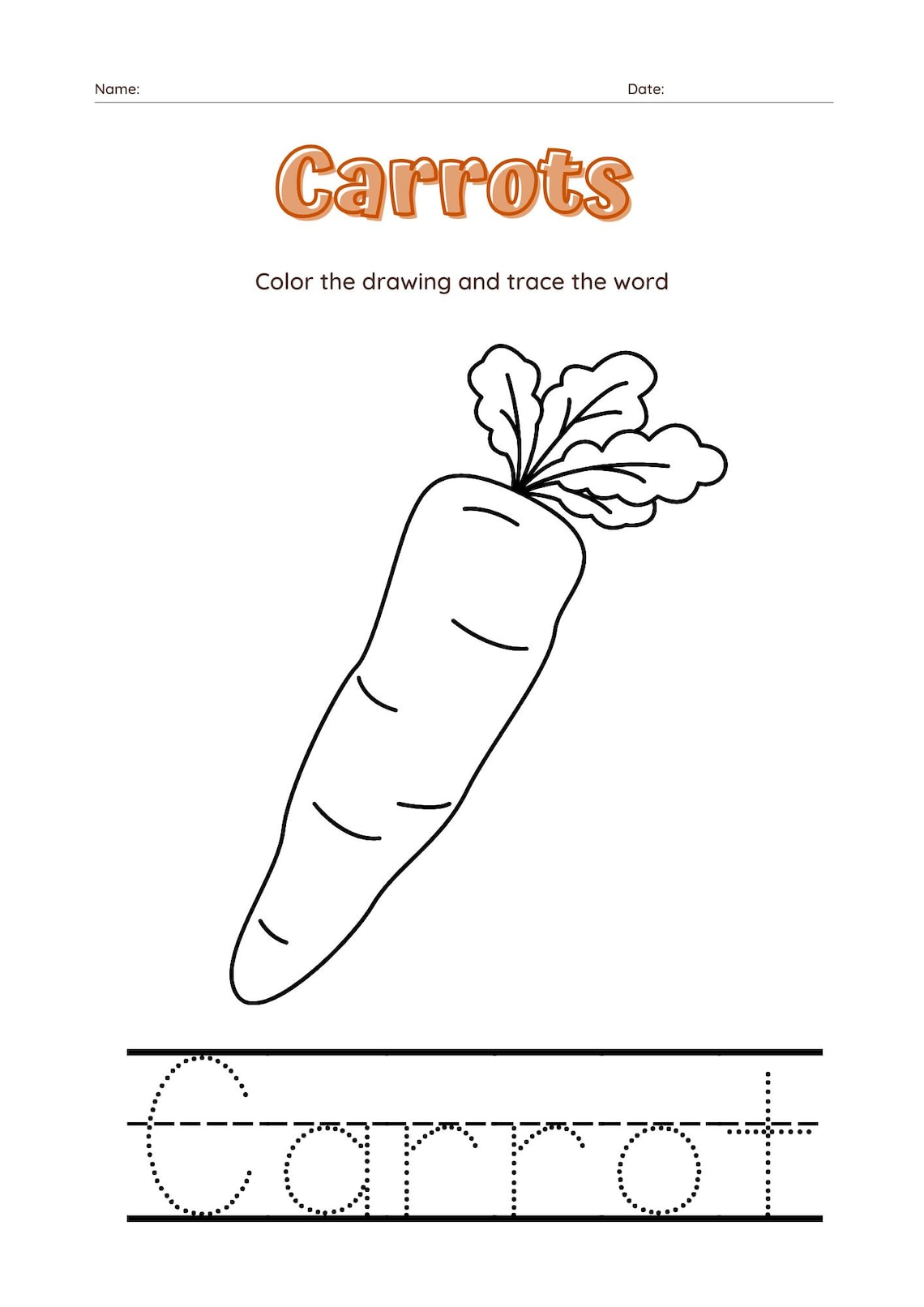 Alphabet A to Z Coloring Worksheet Set | Tracing |learning | Pre-school ...