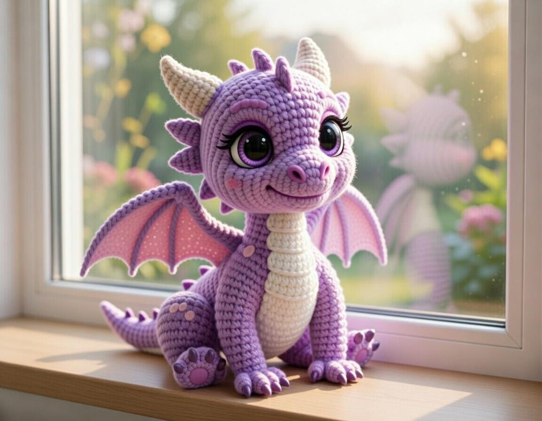 Toothless Dragon Crochet Pattern: Amigurumi Plush, HTTYD Inspired (PDF ...