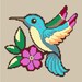 C2C Hummingbird Crochet Blanket Pattern Instant Download Graphghan - Etsy