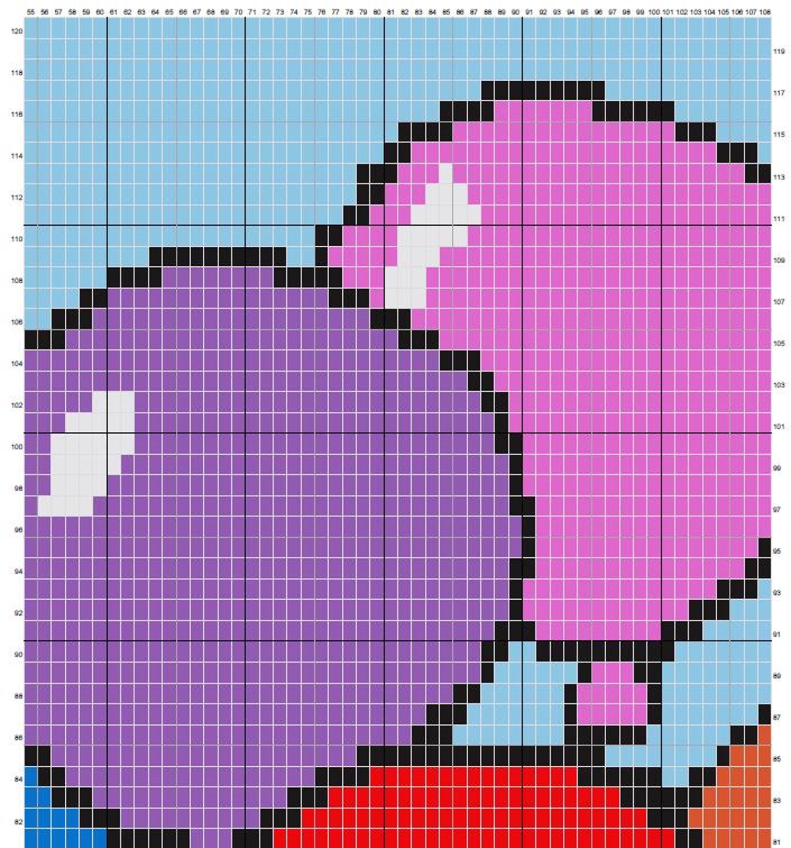 Balloons Crochet Blanket Pattern Instant Download Graphghan 36"x51" - Etsy