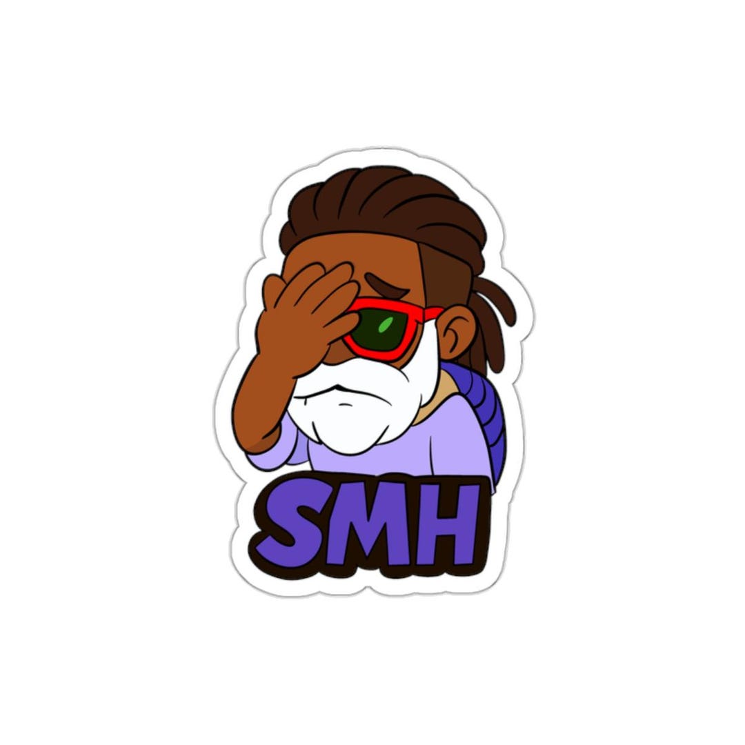 Yaboyroshi Mario Party Style "smh" Sticker (youtuber Party Series) - Etsy