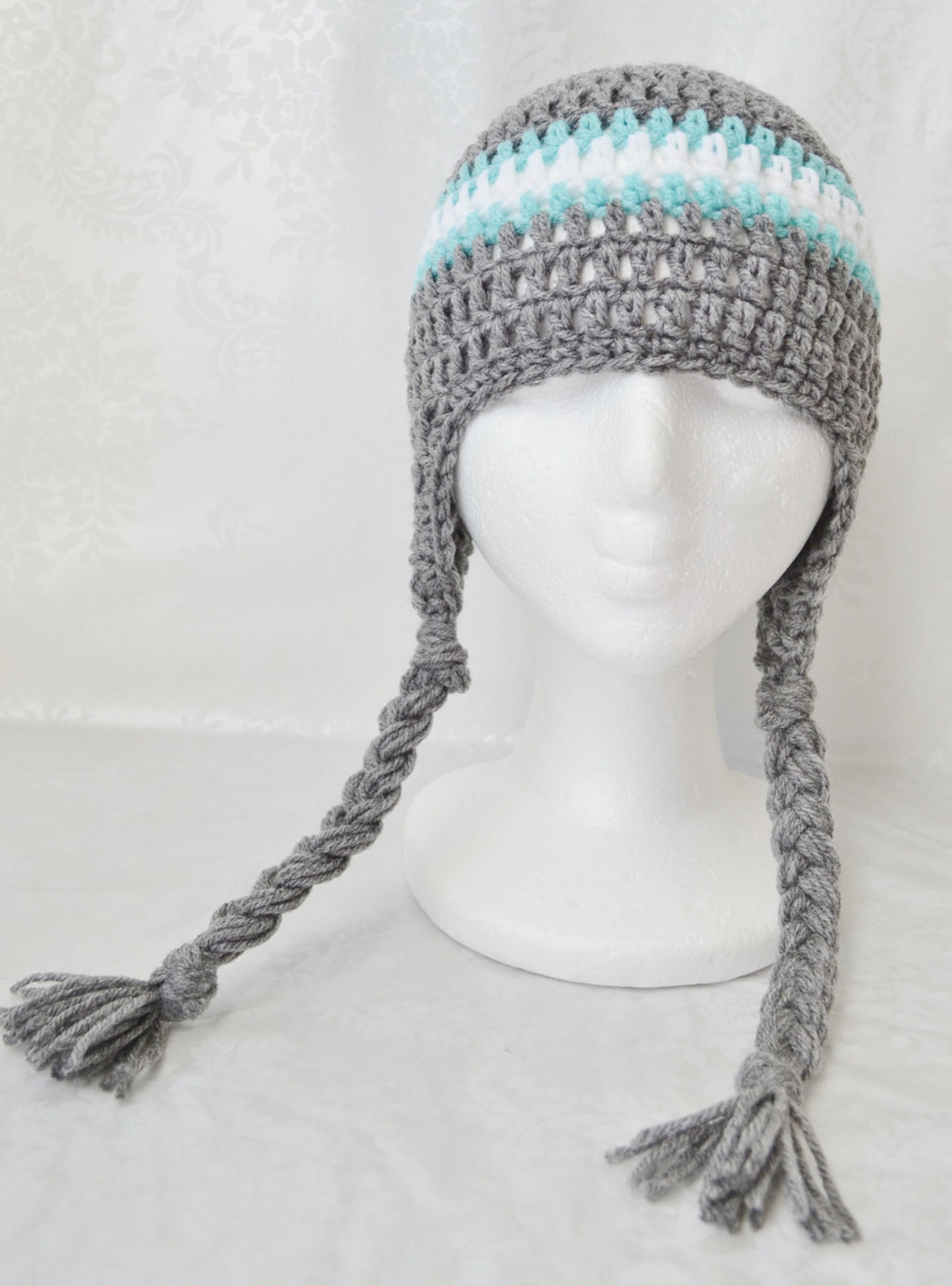 Snowboard Hat, Crochet Hat for Boys, Crochet Hat With Earflaps - Etsy