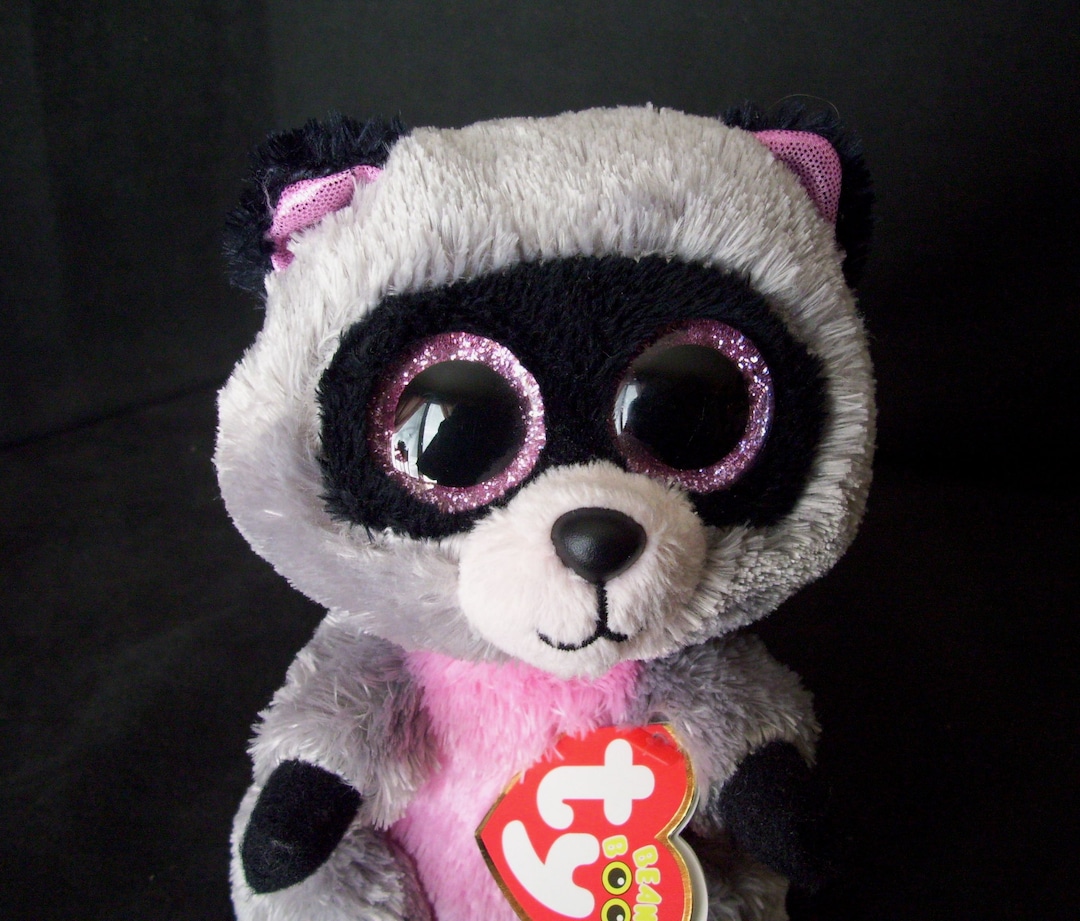 Ty Beanie Boos Rocco the Raccoon Easter Basket Beanie Babies - Etsy