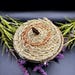 Handmade Pine Needle Box With Lid and Twig Handle | Natural Brown and ...