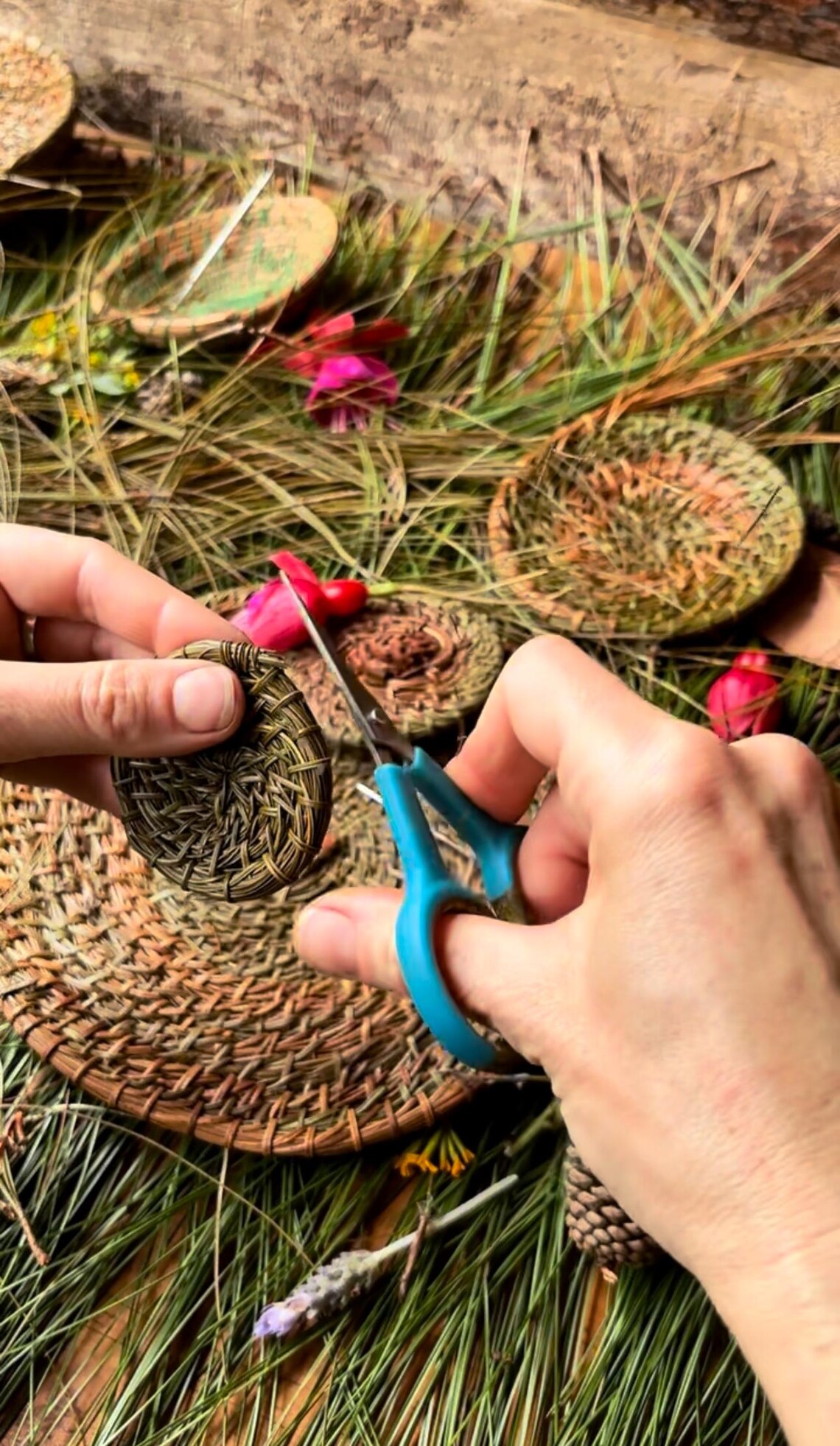 Pine Needle Basket Master Class – Unleash Your Creativity, Eco-friendly ...