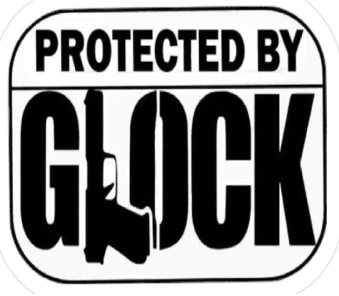 Protected by Glock Vinyl Decal for Automobile Windows - Etsy