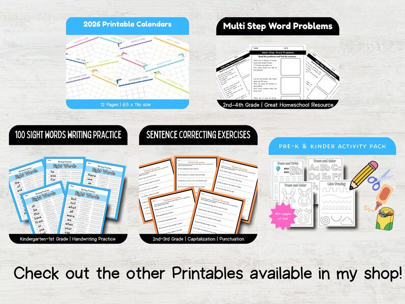 Pre-algebra Word Problems Worksheets | Basic Level | First Semester ...