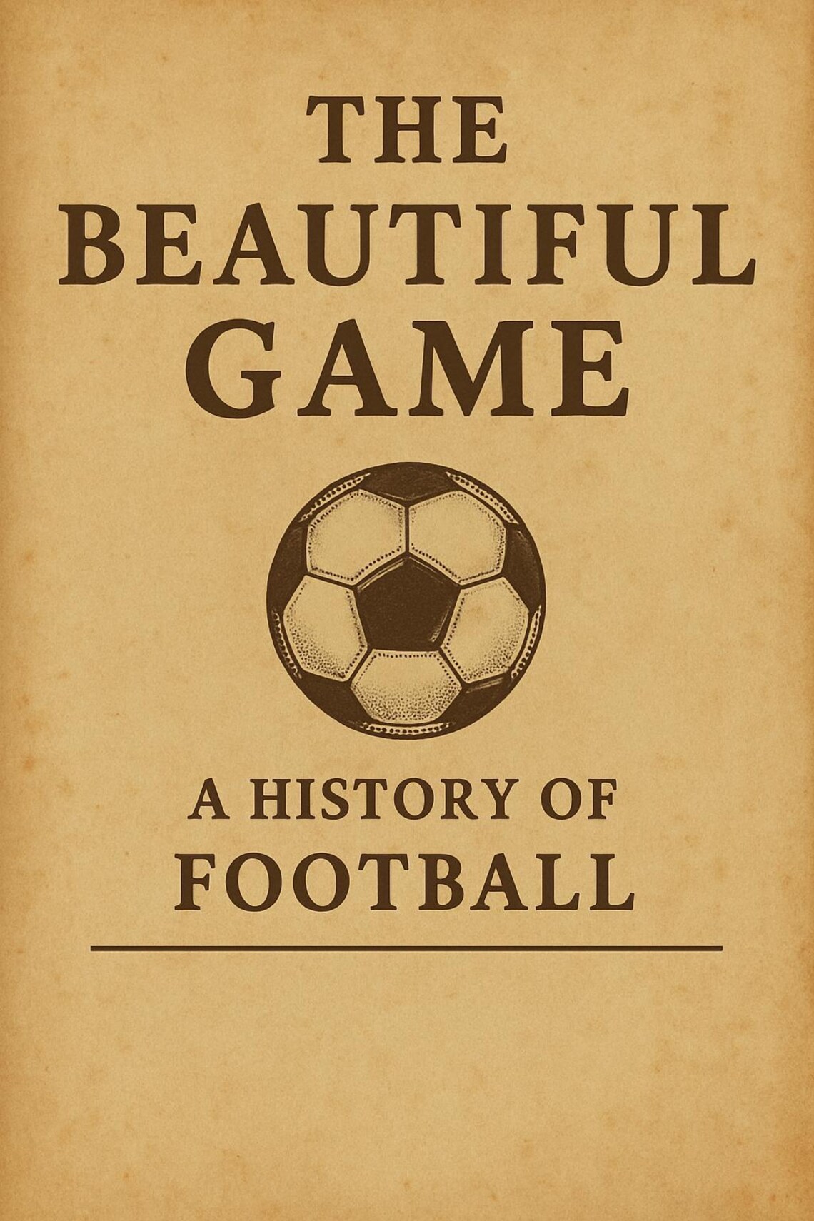 The Halftime Historian - the Beautiful Game – History of Football ...