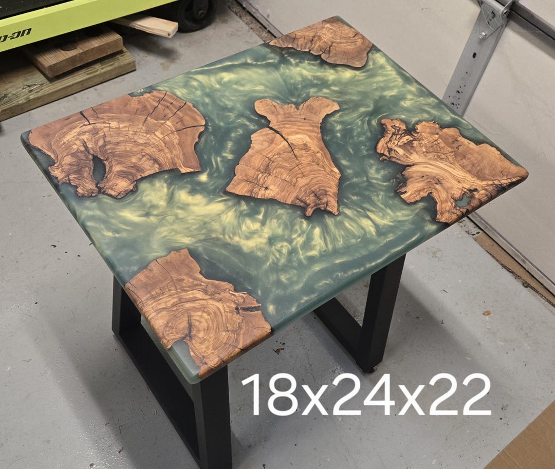 Live Edge Epoxy Tables - Etsy