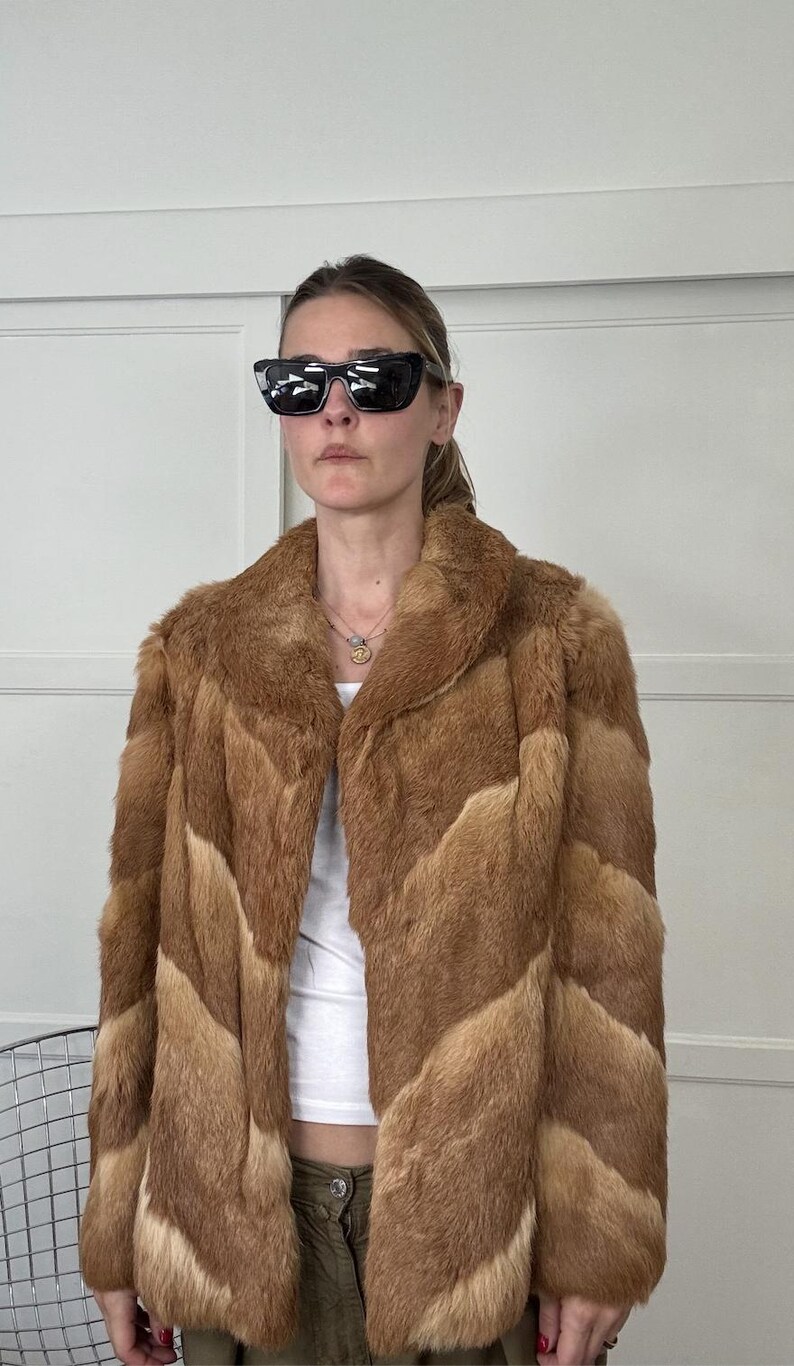 Vintage Fur Jacket - Etsy