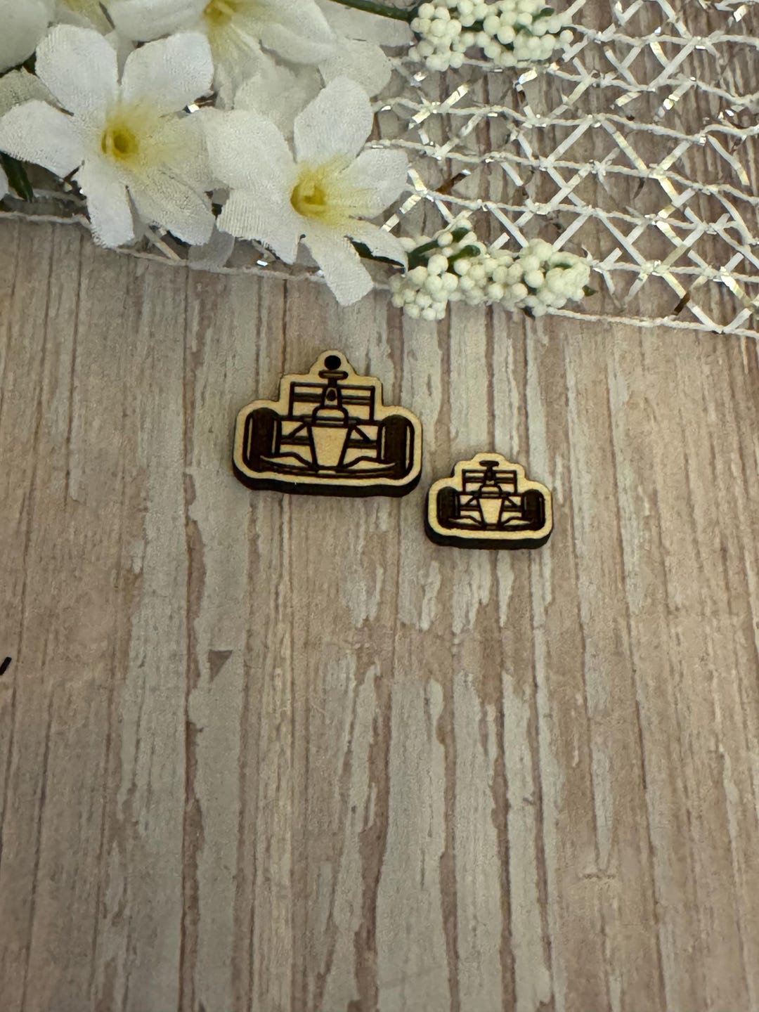 Race Car Dangle and Stud Laser SVG - Etsy
