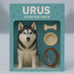 Realistic Dog Action Figure PNG – Digital Dog Art Clipart for ...