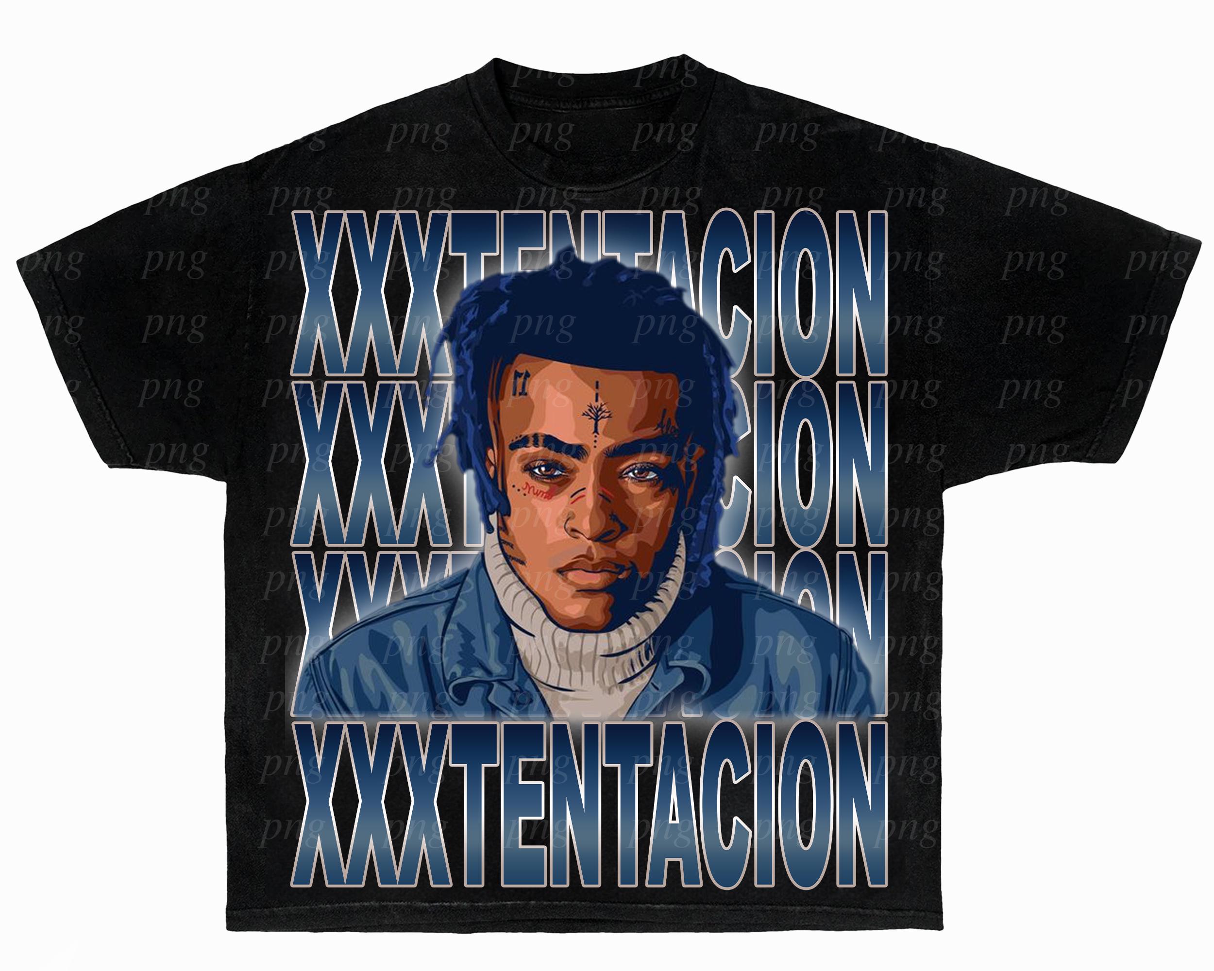 Xxxtentacion Png , Ready to Print, Printable Design, Hiphop Artist, 90s ...