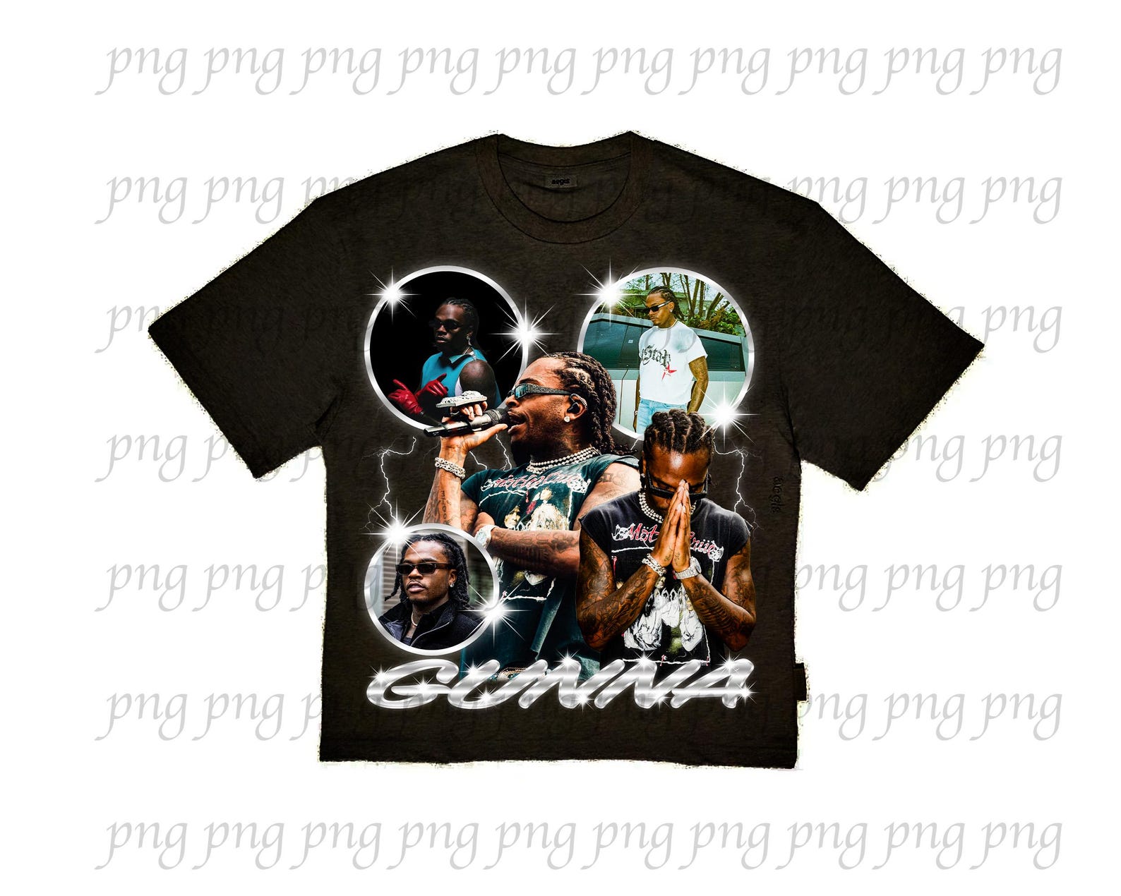 Gunna Png , Ready to Print, Printable Design, Hiphop Artist, 90s ...