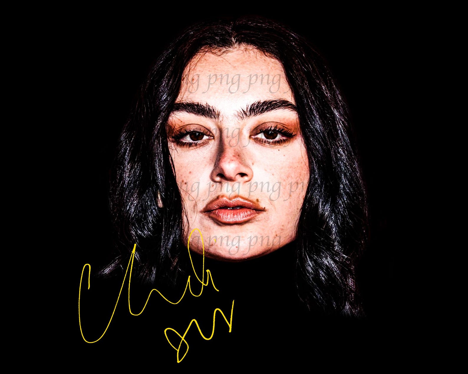 Charli XCX Png , Ready to Print, Printable Design, Hiphop Artist, 90s ...