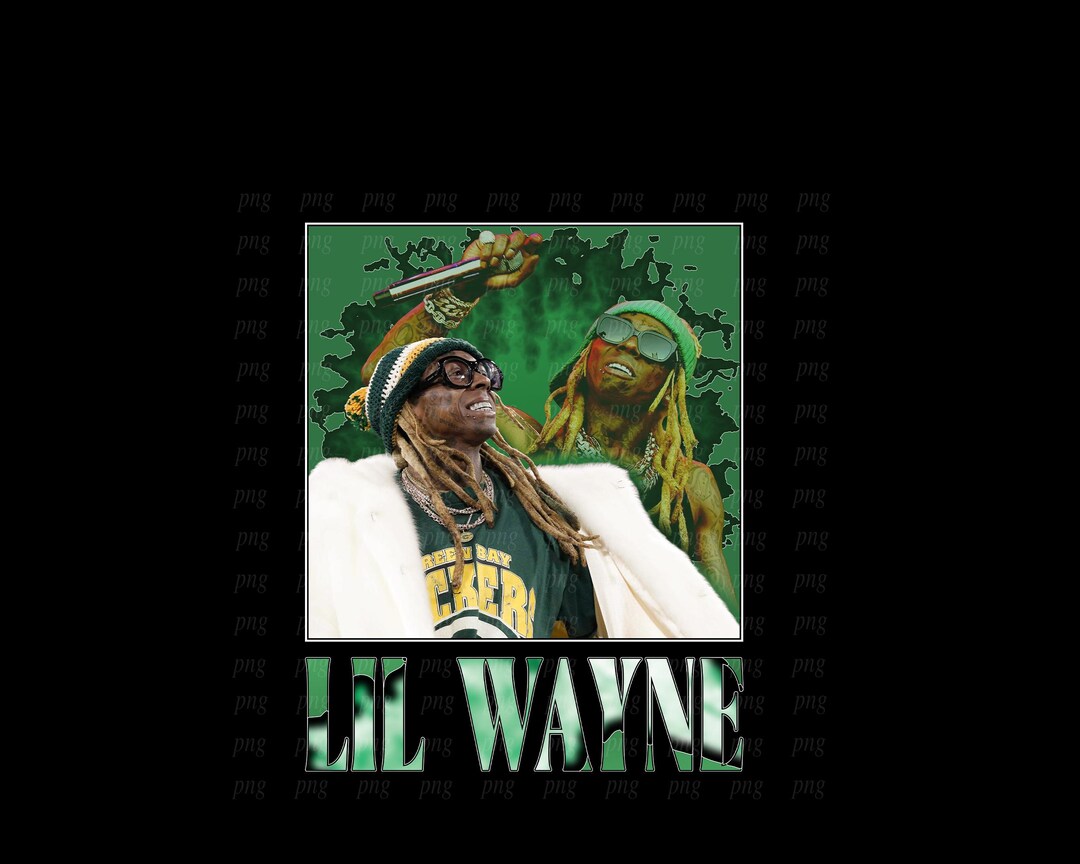 Lil Wayne Vintage Png, 90s Rap Hip Hop Png Instant Download, File Png ...