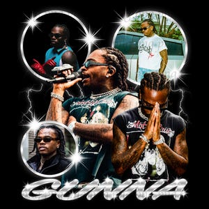 Gunna Png , Ready to Print, Printable Design, Hiphop Artist, 90s ...