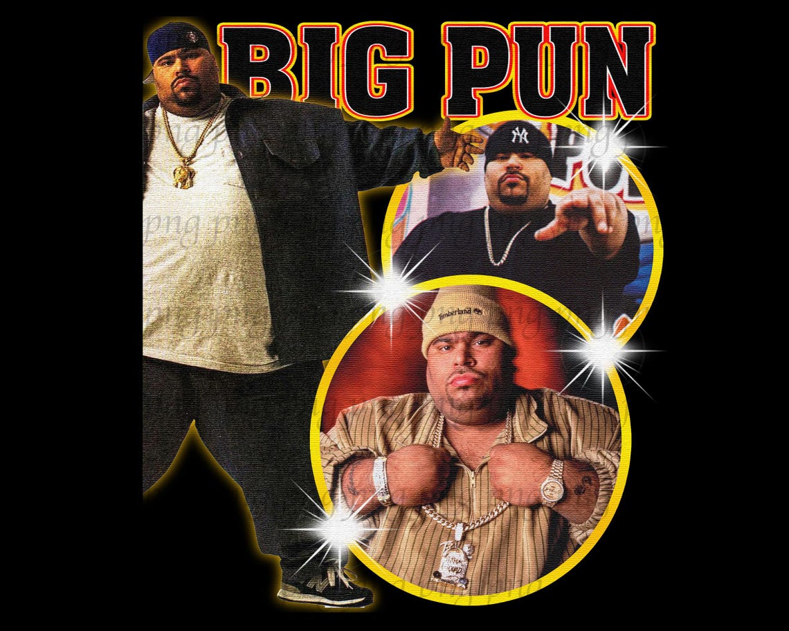 Big Pun Ready to Print, Printable Design, Hiphop Artist, 90s, Rapper ...