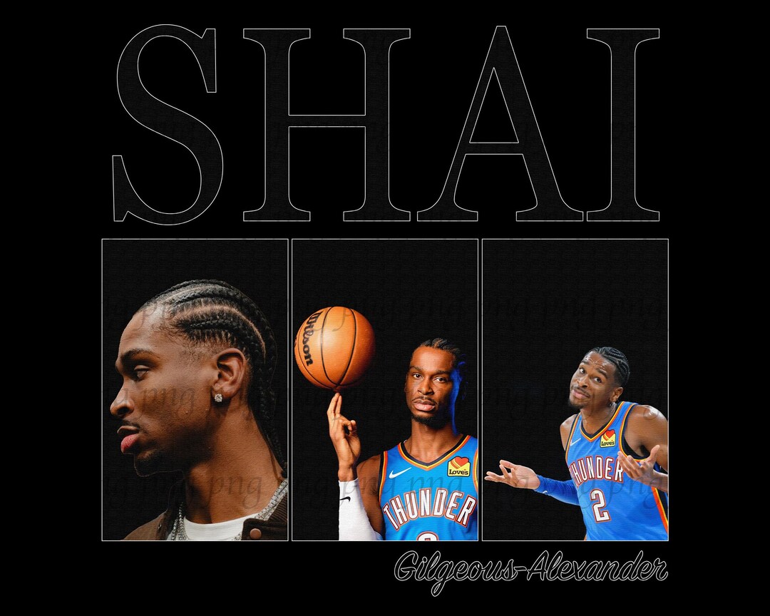 Shai Alexander-gilgeous Png , Ready to Print, Printable Design, Hiphop ...