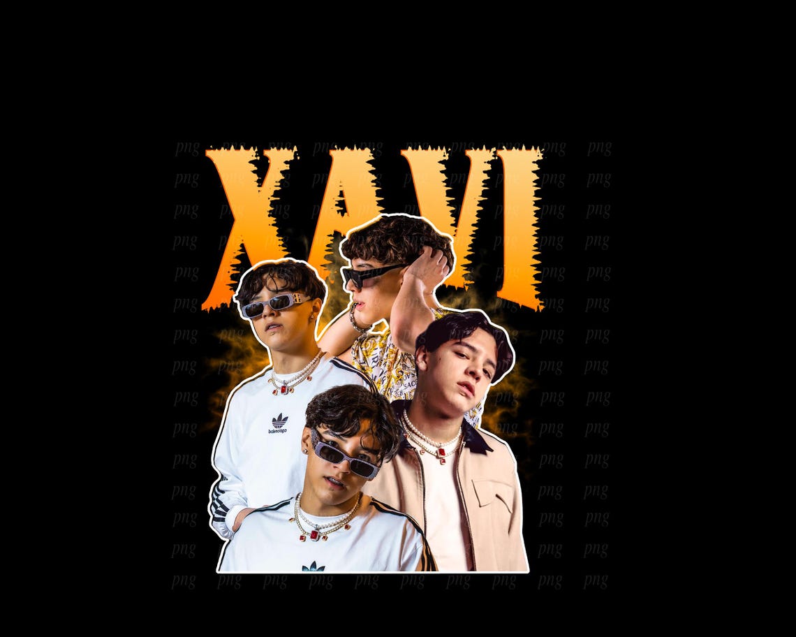 Xavi Singer Png , Ready to Print, Printable Design, Hiphop Artist, 90s ...