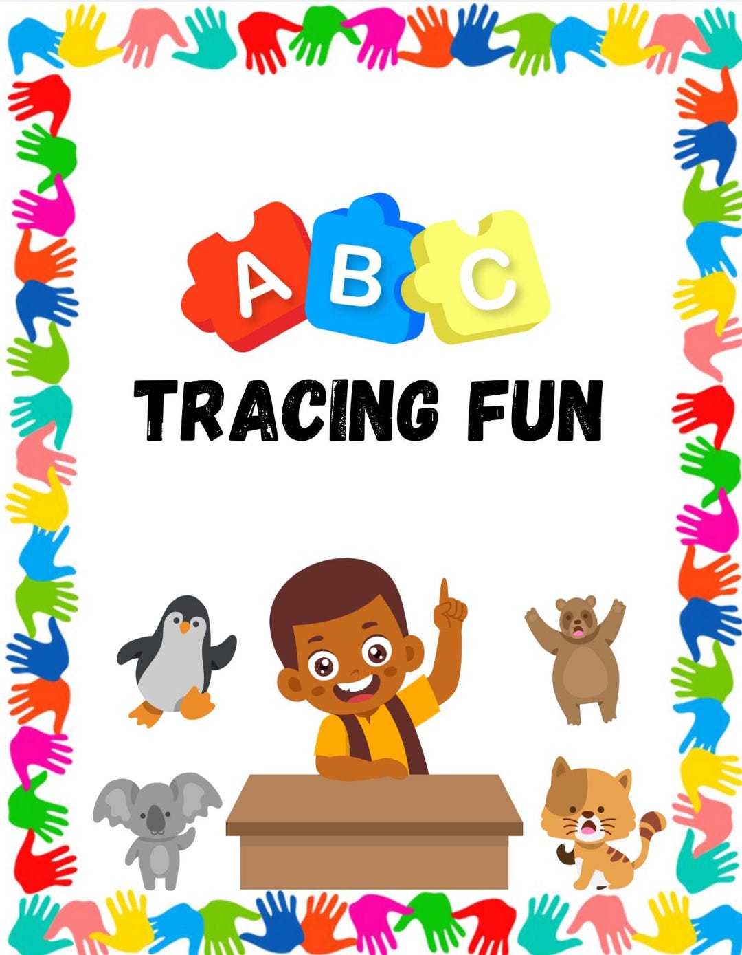 ABC Tracing Workbook for Kids-printable Alphabet Practice Sheets ...