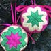 Quilted Christmas No-sew Ornament, Complete Pattern Booklet-trees - Etsy