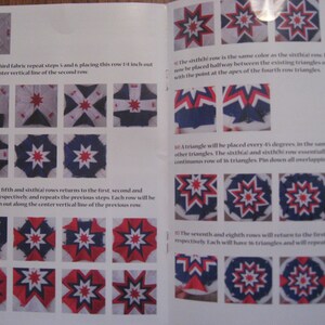 PDF- Quilted No- Sew Bursting Star Wall Hanging (9inch), Pattern ...